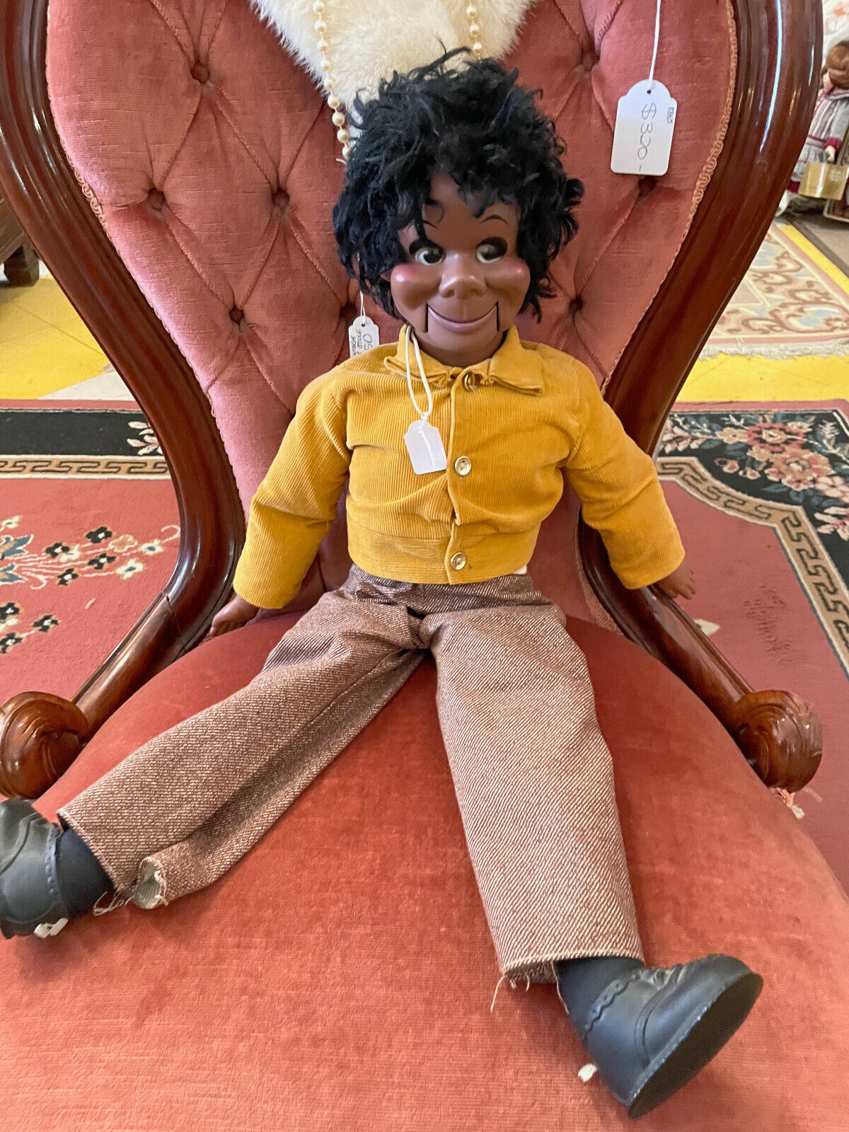 Lester Famous Ventriloquist Doll Created by Willie Tyler Starred on Ro ...