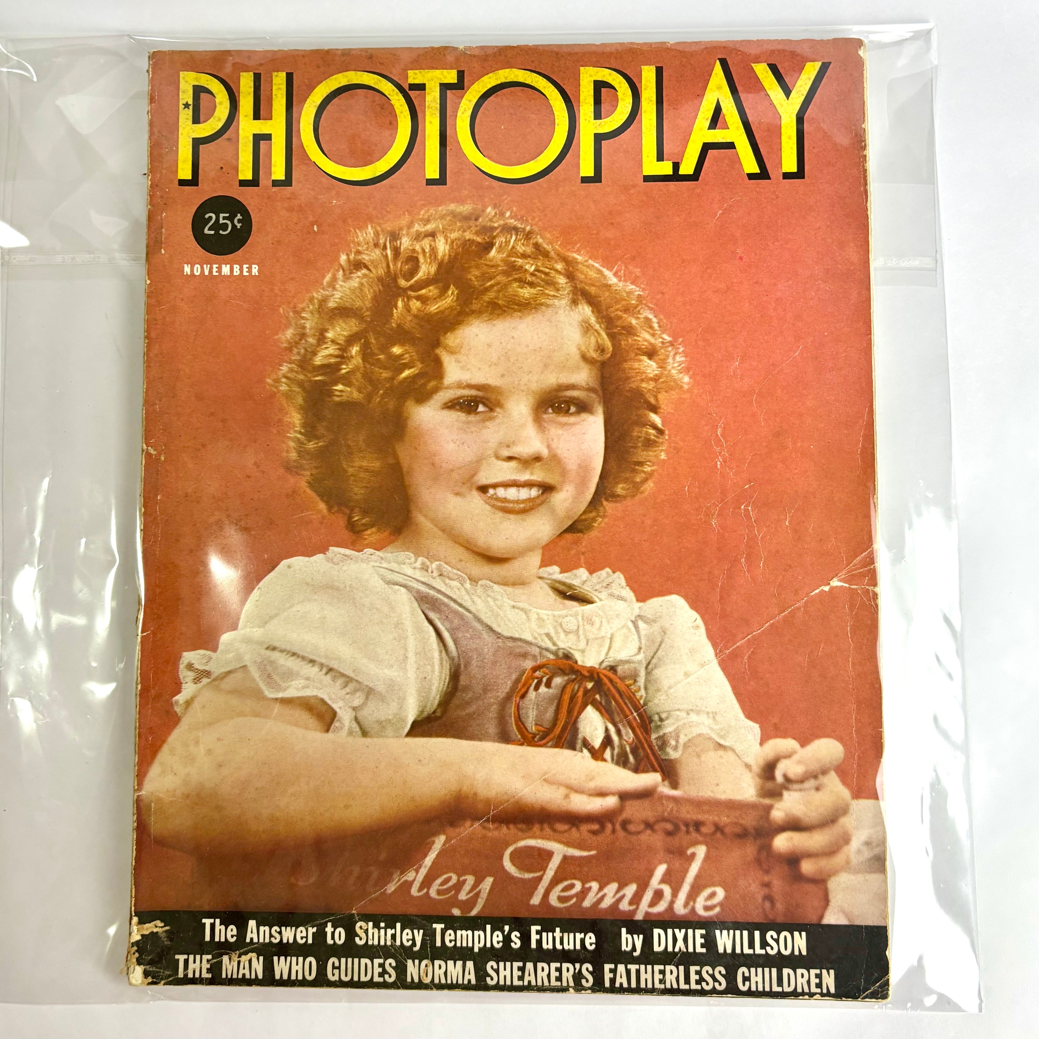 Photoplay Magazine – November 1939 (Shirley Temple Cover) – Northam ...